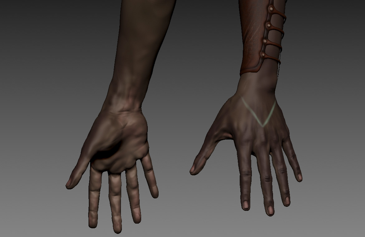 ArtStation - Hands - High Poly