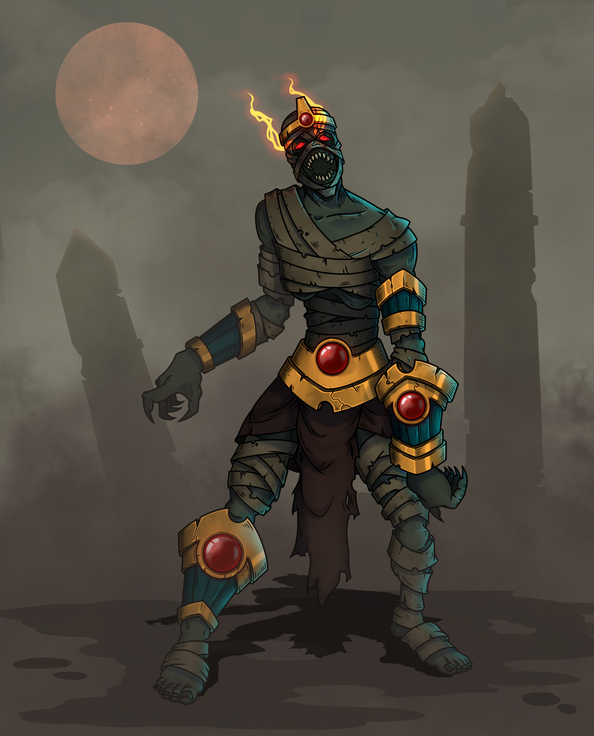 ArtStation - Mummy concept