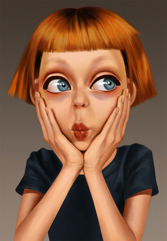 ArtStation - 10_Mischievous Girl