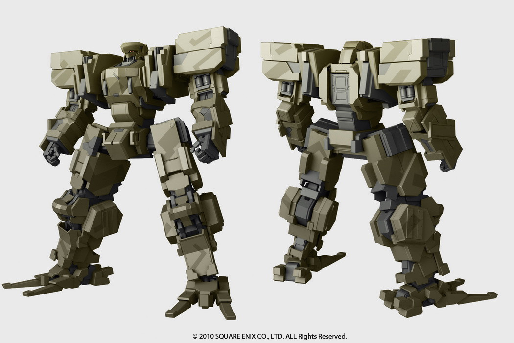 Front Mission Evolved Concept Art