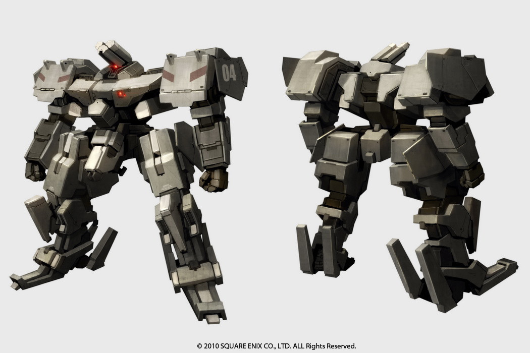 Front Mission Evolved Concept Art