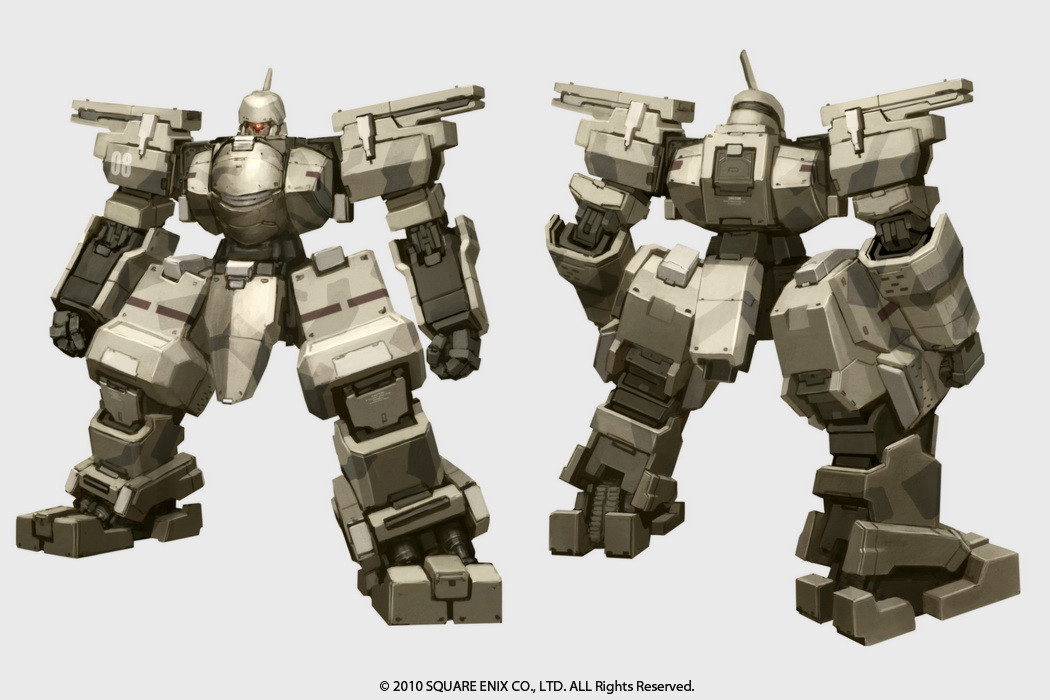 Front Mission Evolved Concept Art