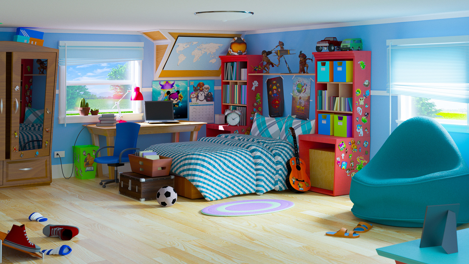 ArtStation - Kids Room