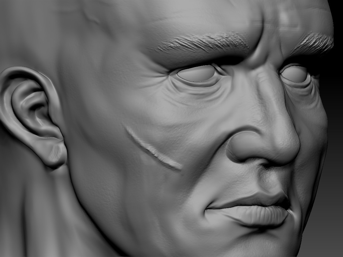 Kong Sue Ying (Suyine) - ZBrush Muscle Body Study Sculpting & Ecorche Study