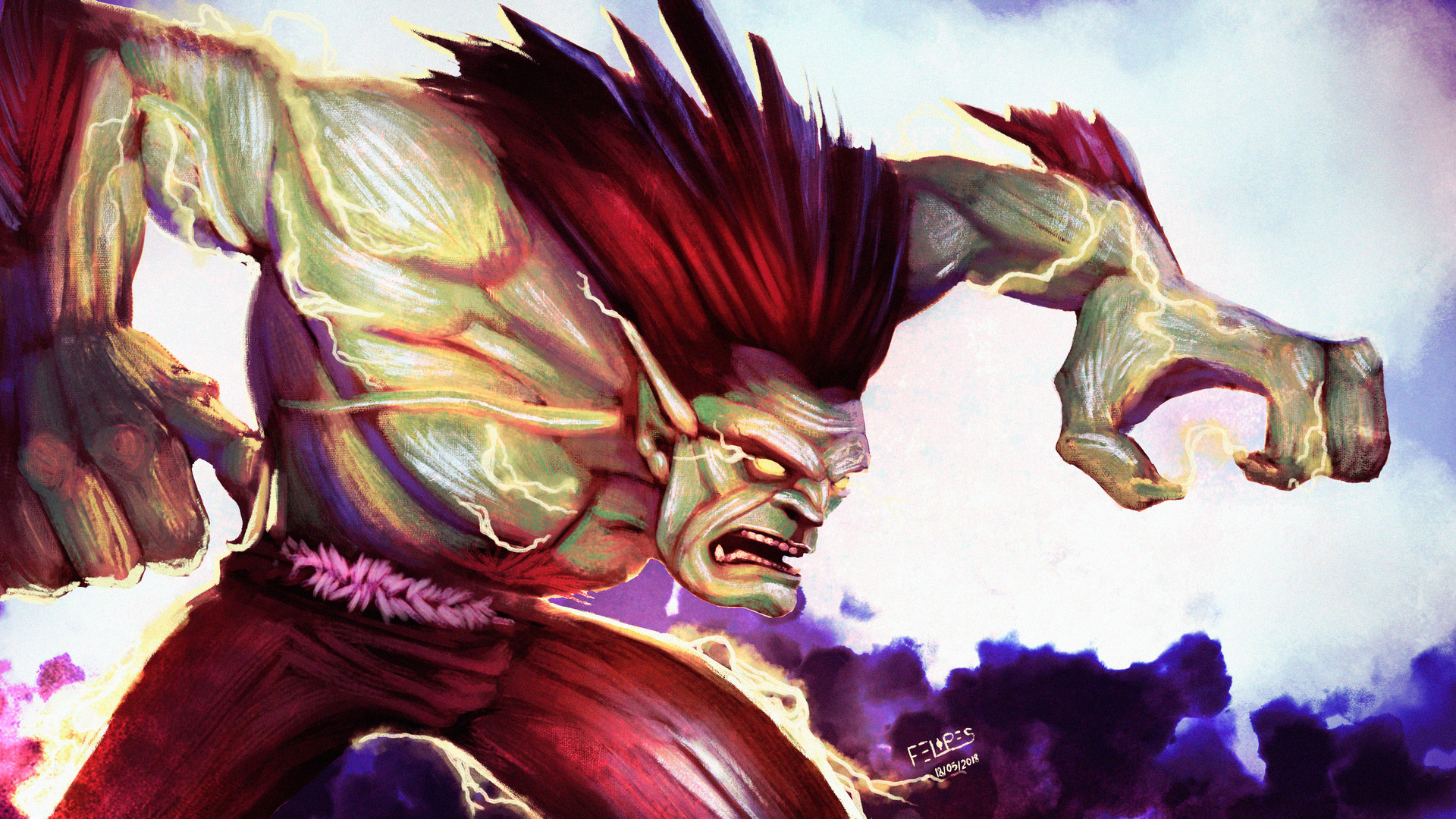 ArtStation - Blanka - Fan Art