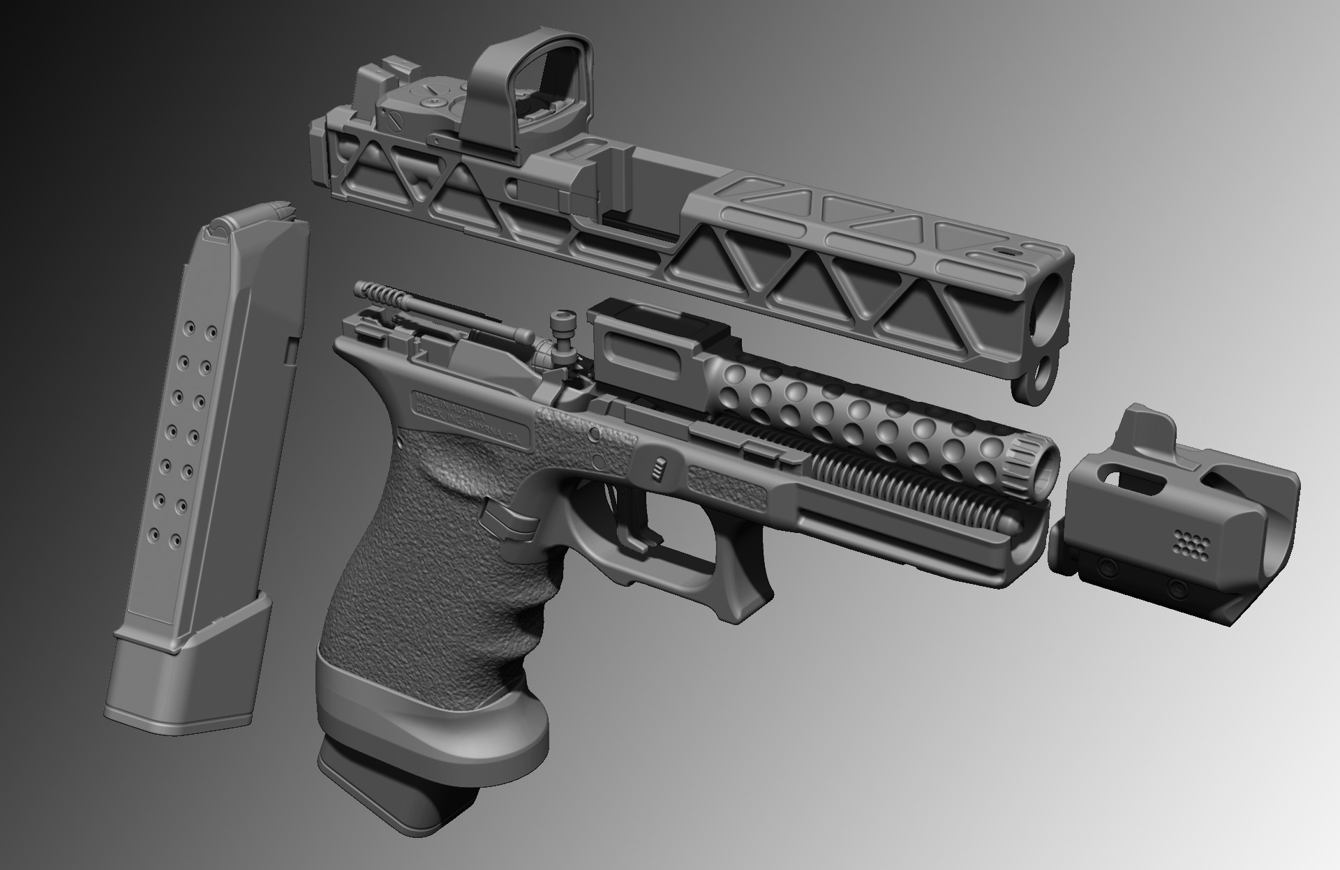 Glock 17 Gen 3 Personalizado