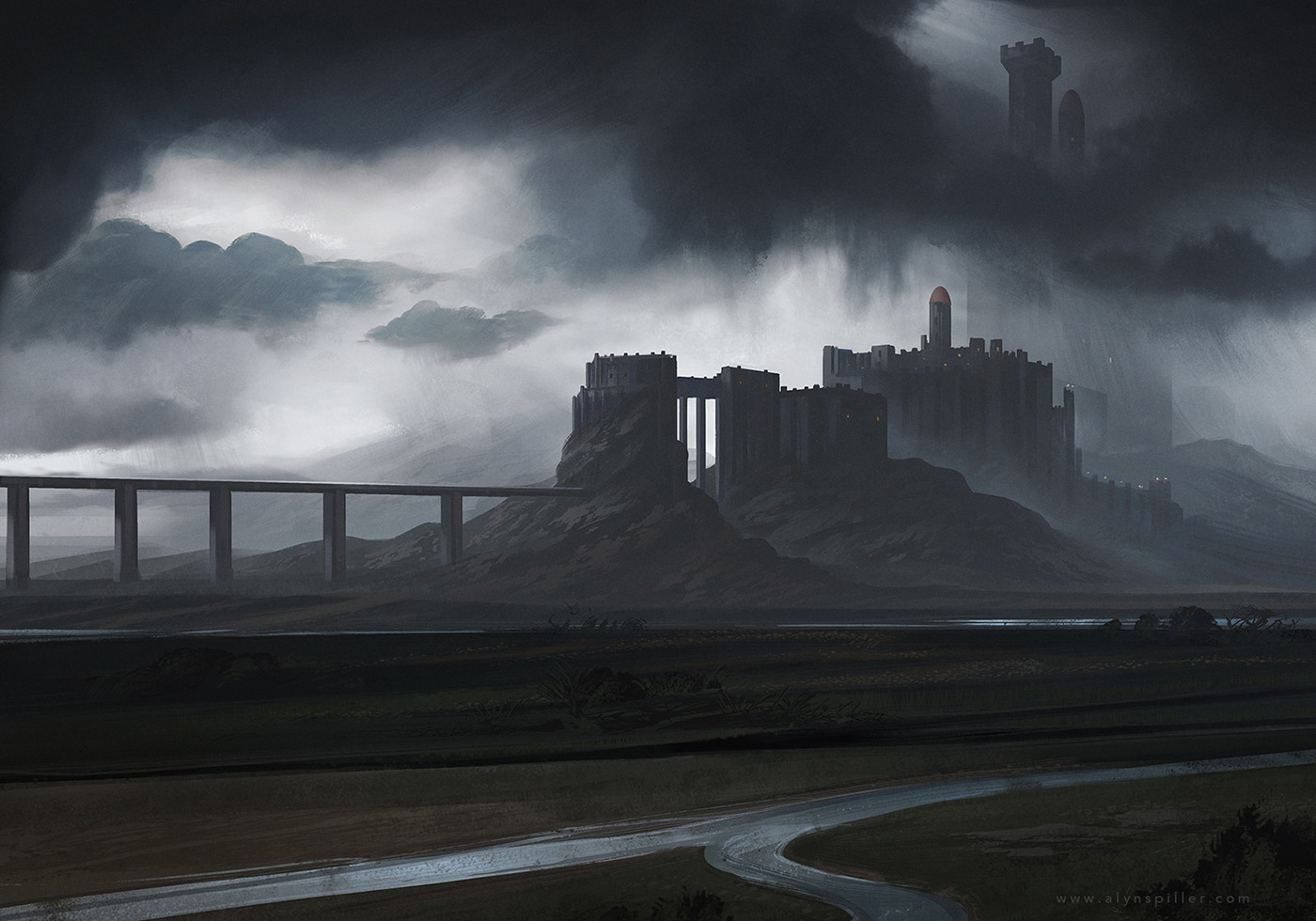 ArtStation - Fortress concept art