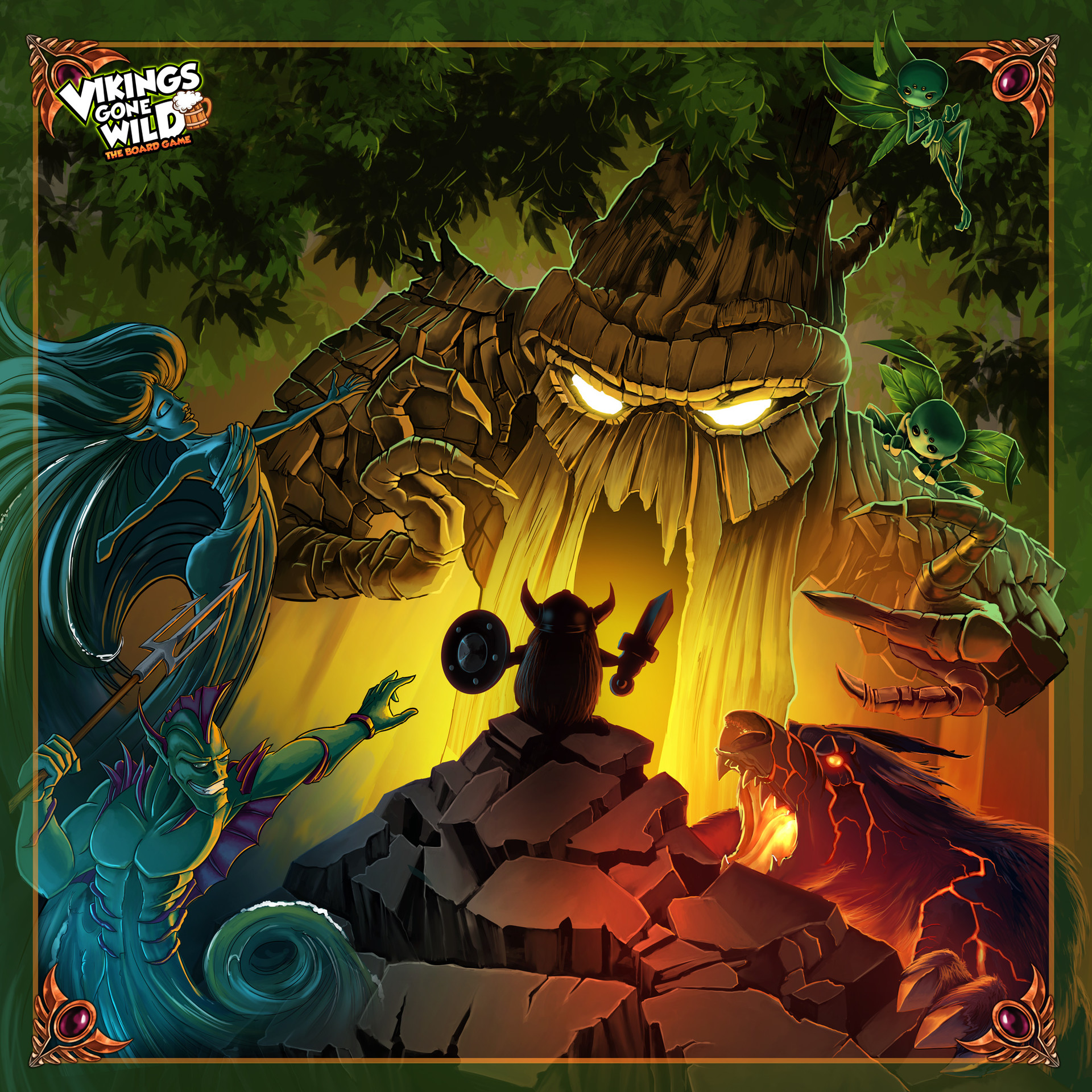 ArtStation - VGW - Masters of Elements - Cover