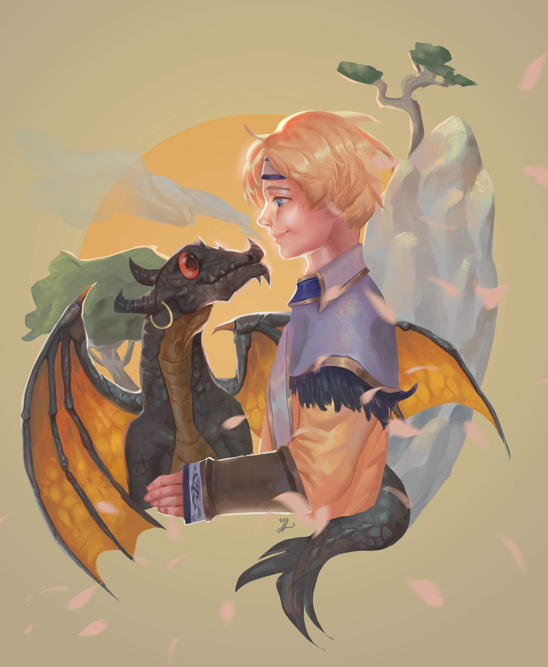 ArtStation - Anduin & Wrathion @Pandaria