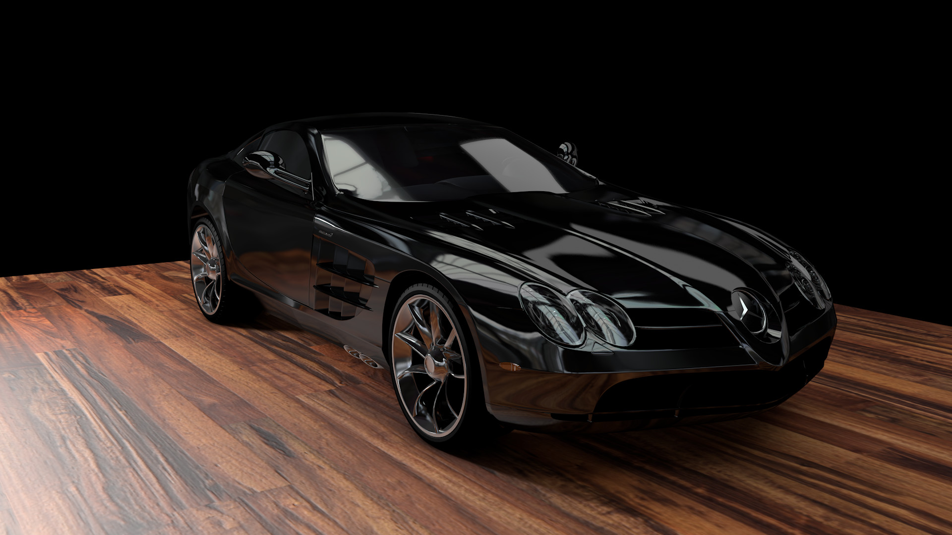 ArtStation - Mercedes SLR Render
