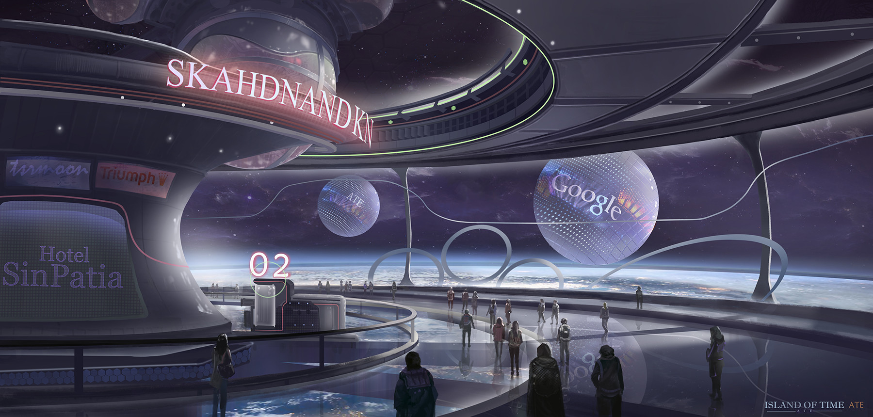 ArtStation - space station