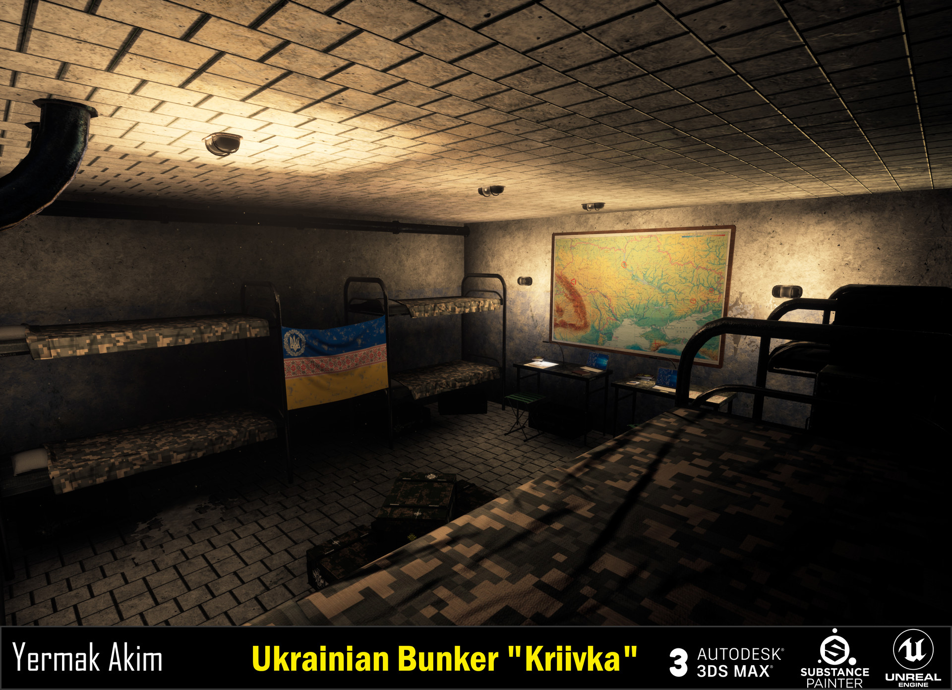 Yakym Yermak - Ukrainian Bunker "Kriivka"