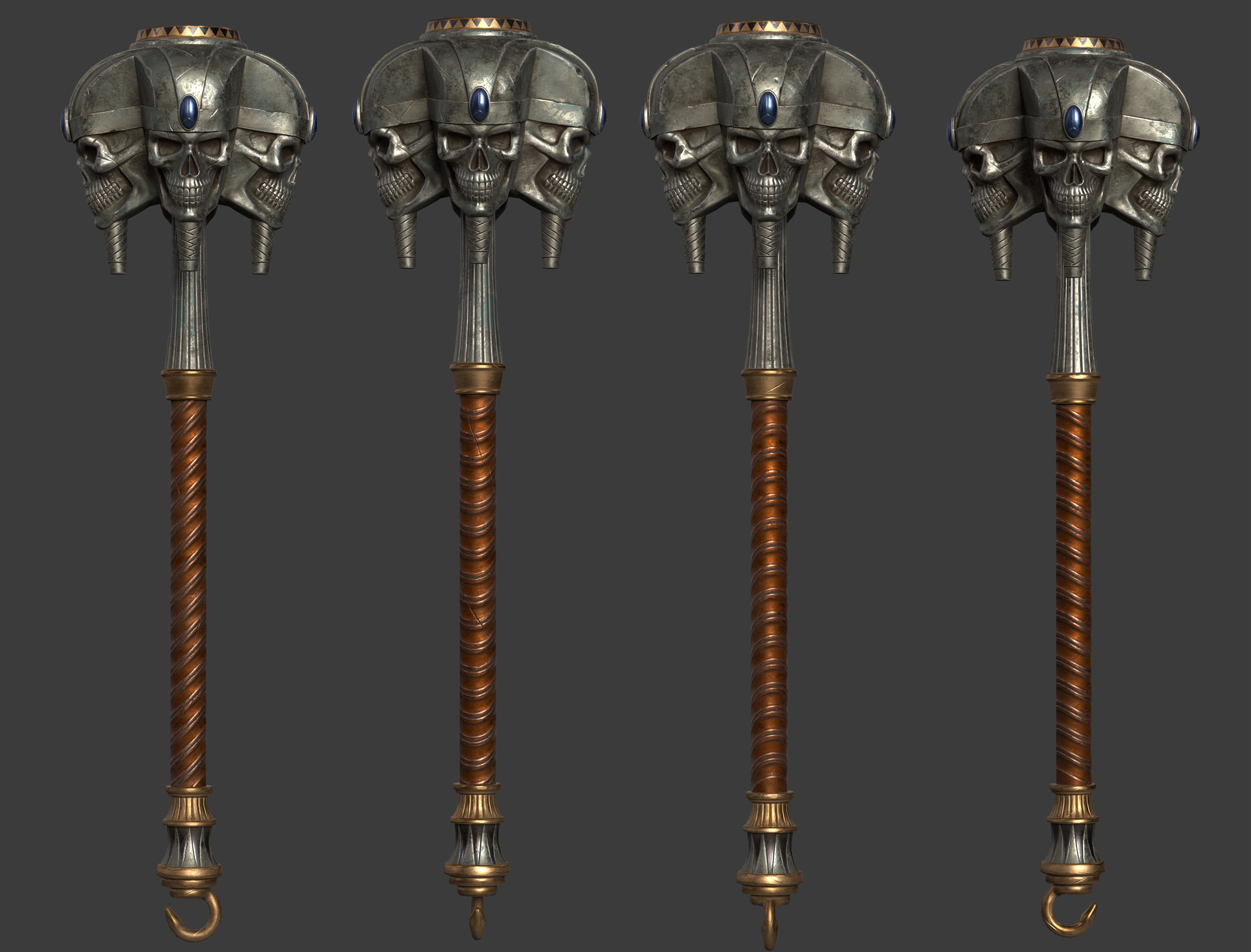 ArtStation - Tomb King Weapons