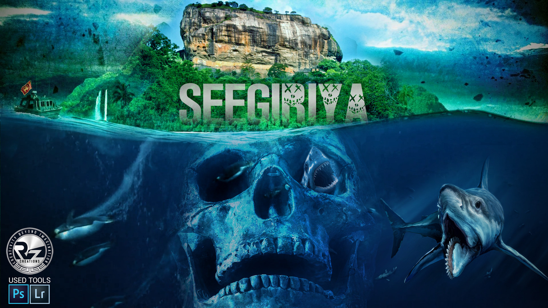 Indika Rz - SEEGIRIYA Photo Manipulation ART