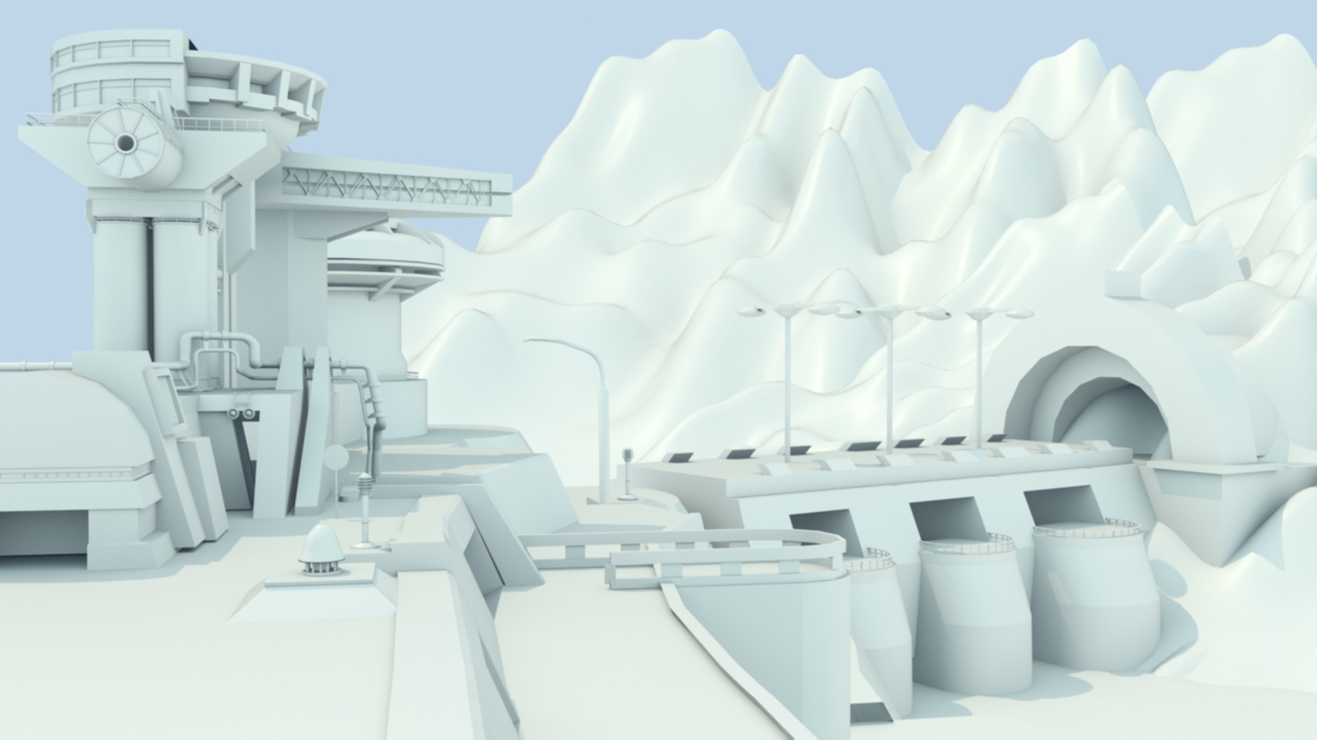 ArtStation - cg Environment modeling