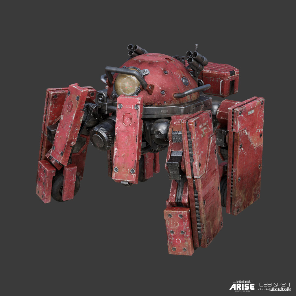 ArtStation - ARISE -GHOST IN THE SHELL