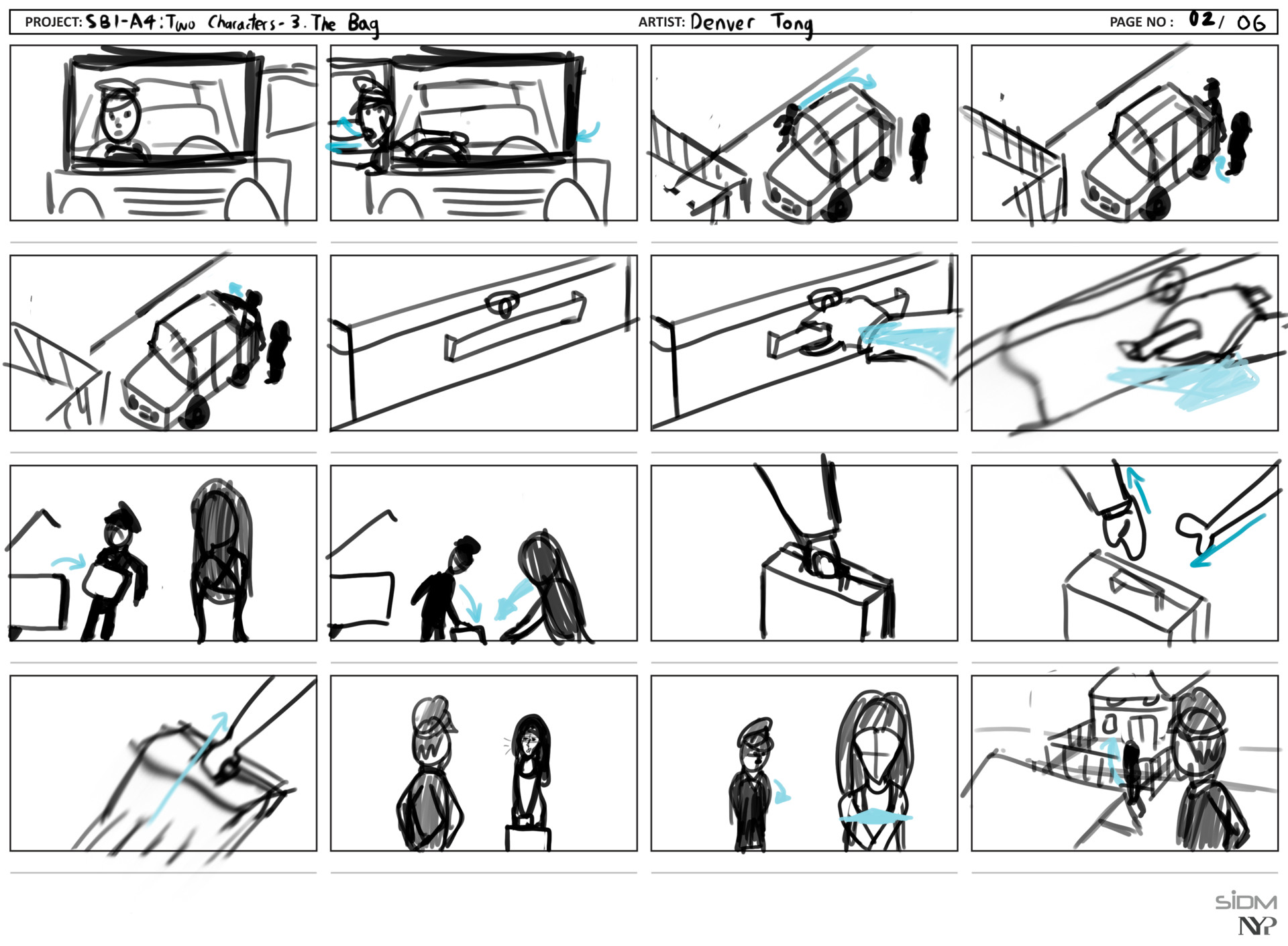 Denver Tong - Assignment 4: Two Characters