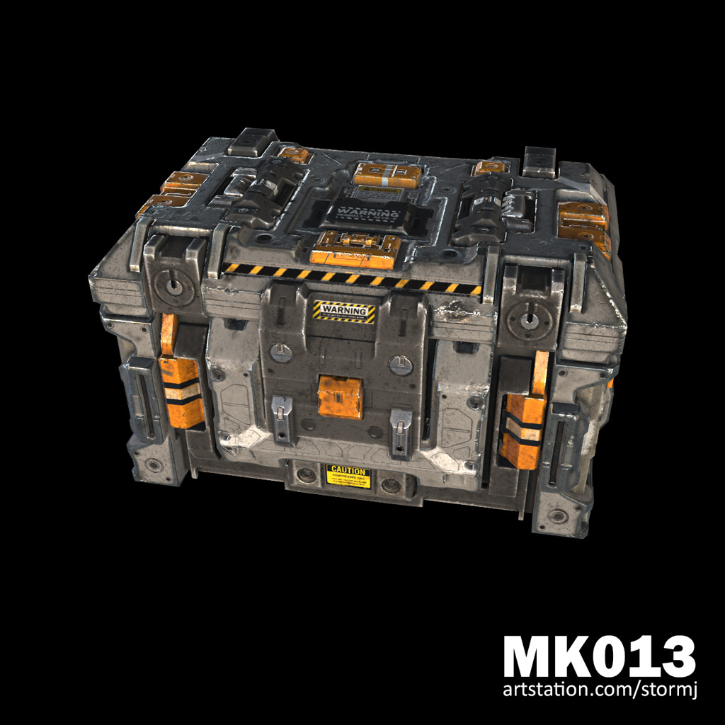 ArtStation - TITANIUM HAZARD BOX