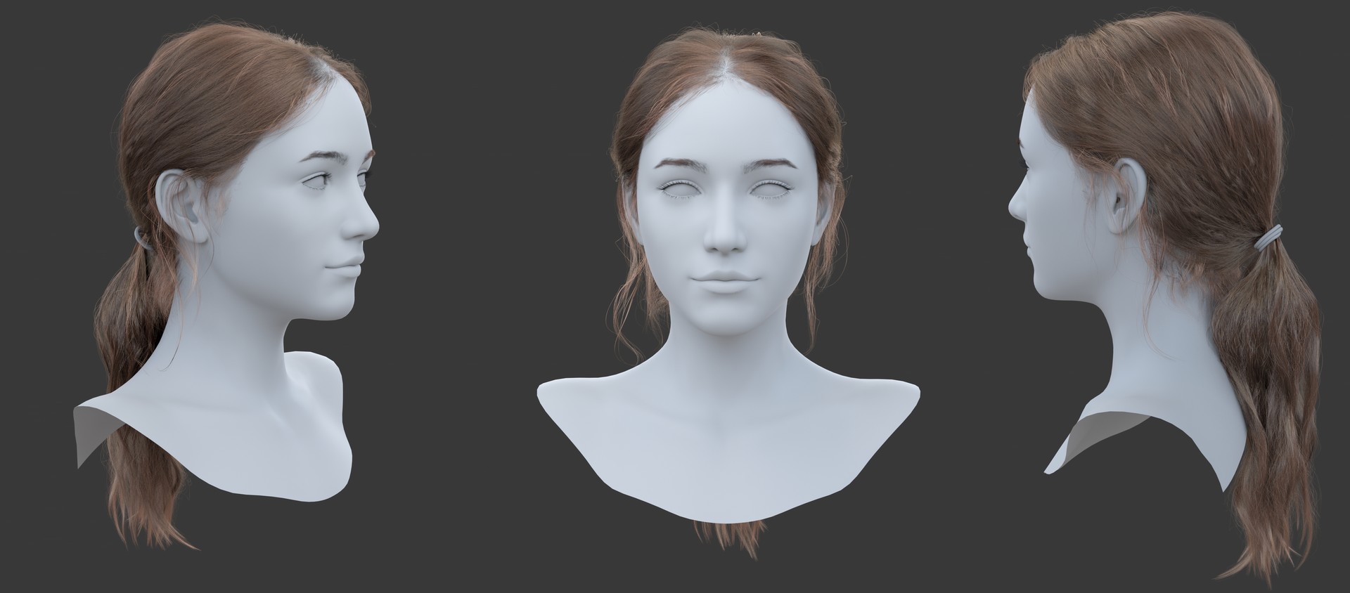 ArtStation - xgen hair Study 05