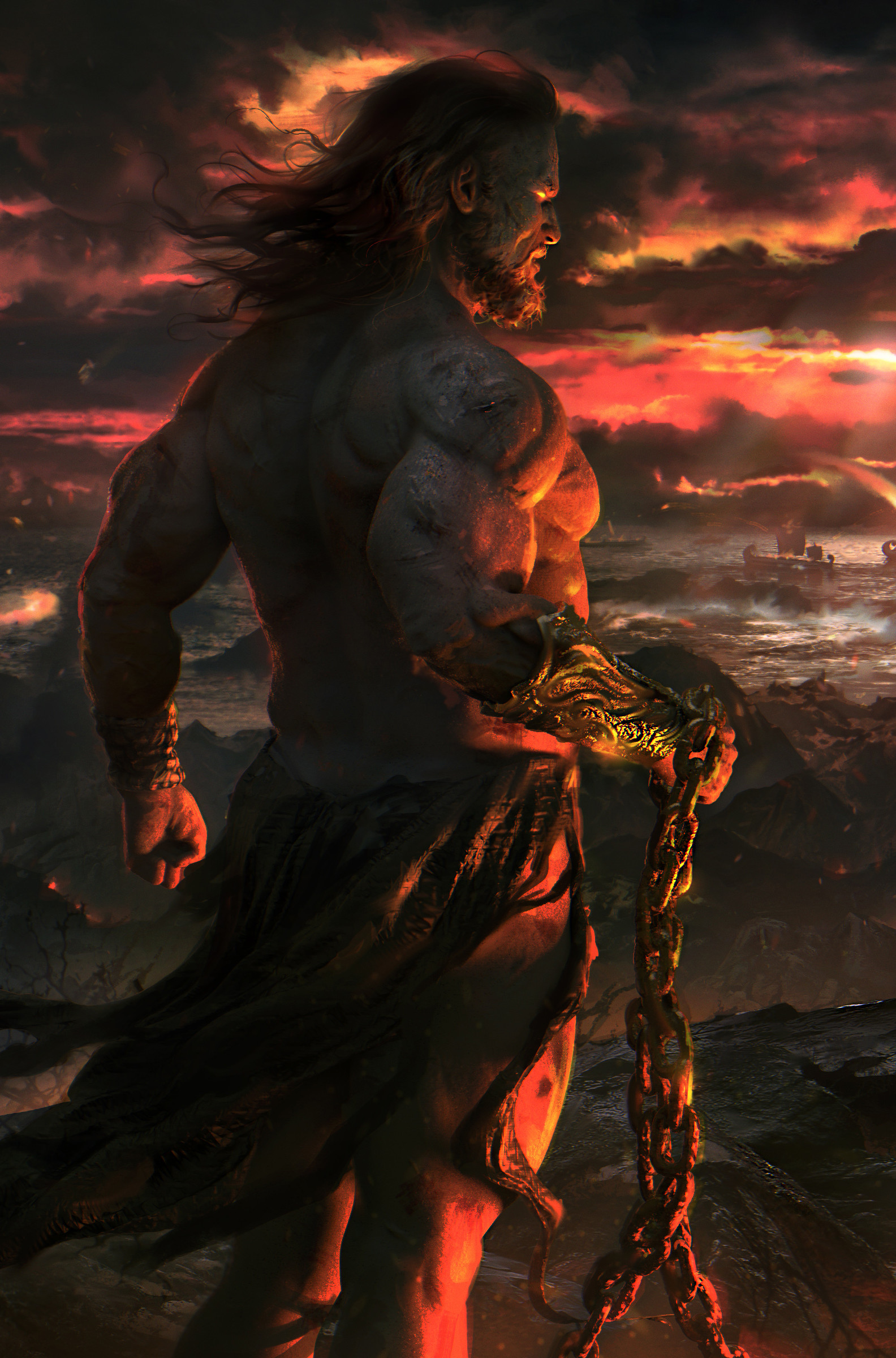 Hyperion Greek God Hyperion The Titan God Of Light And The Cycles Of