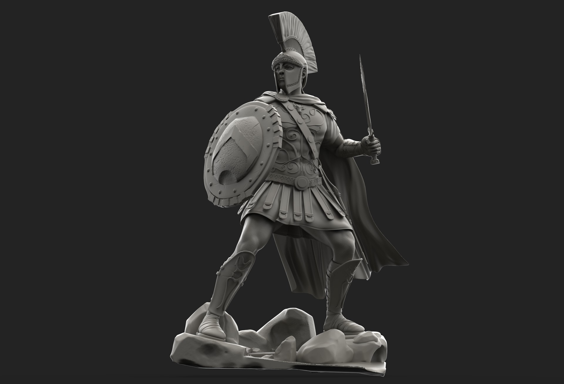 ArtStation - Rome Warrior, Amir Hossein Dashti