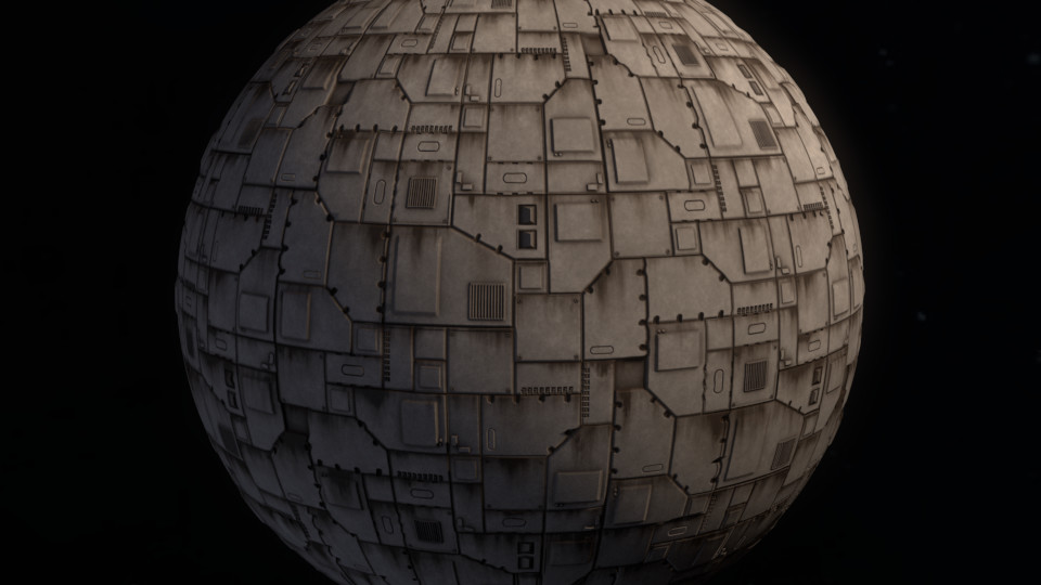 Spaceship Lights Texture