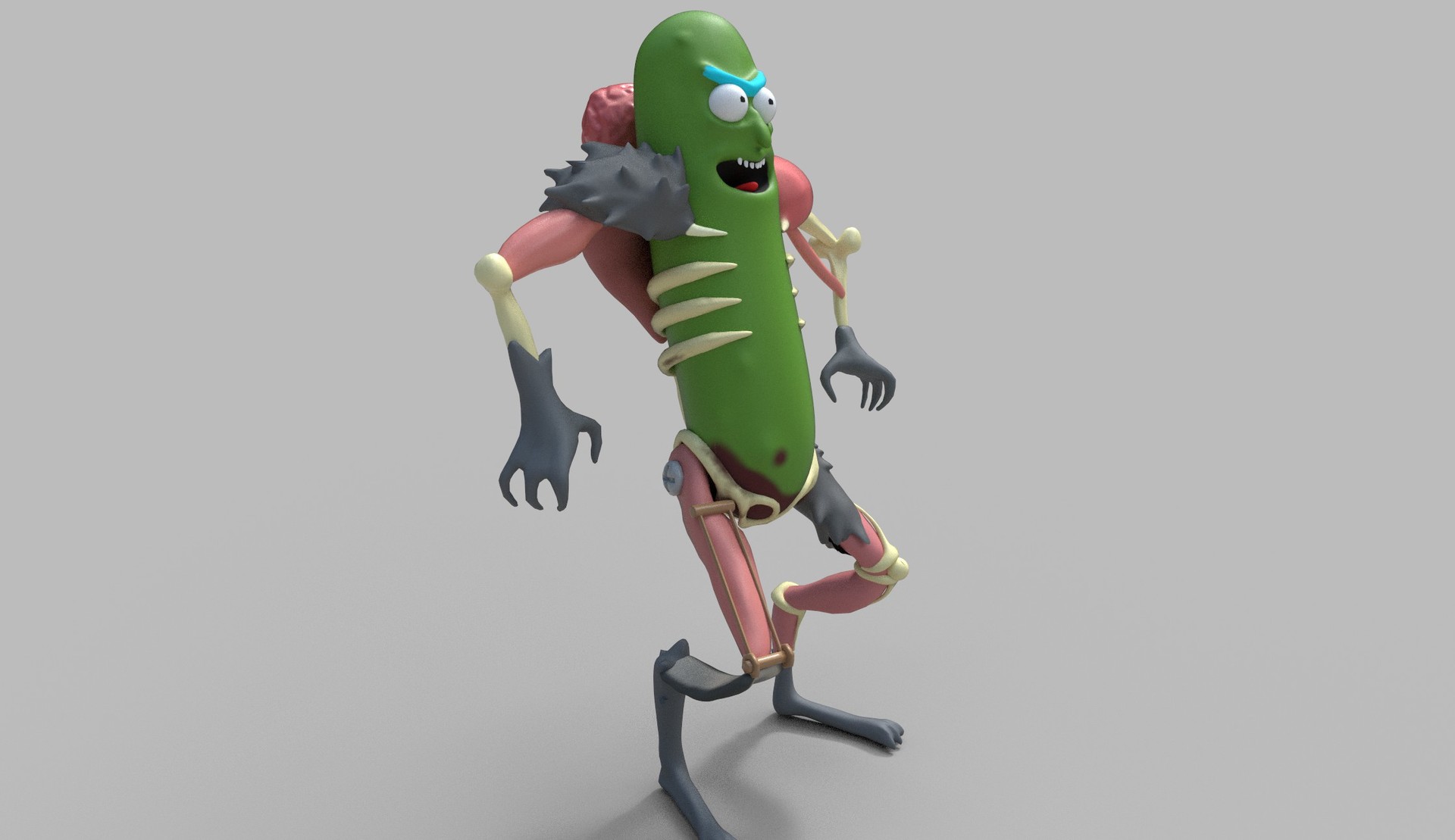 ArtStation - Pickle Rick