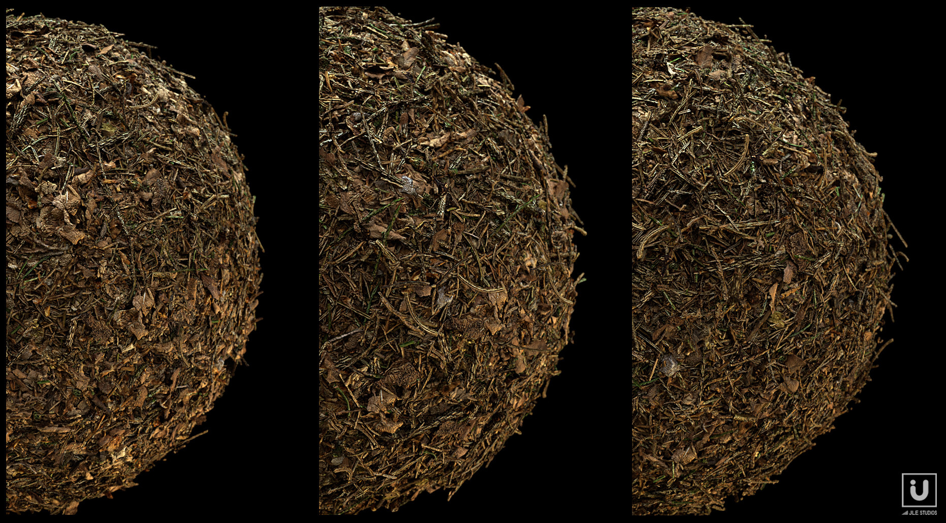 JLE Studios / i-U Asset Studios - iU Nature Asset 492 - Larch Forest Ground