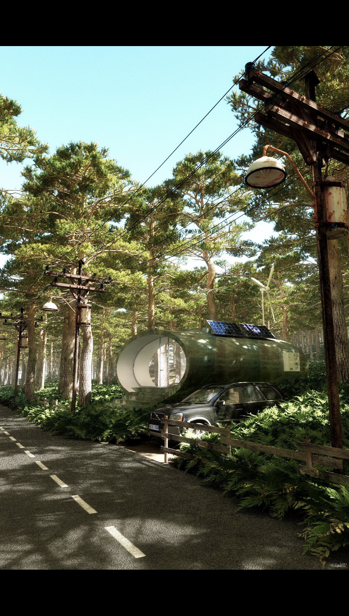 ArtStation - Lonely Road