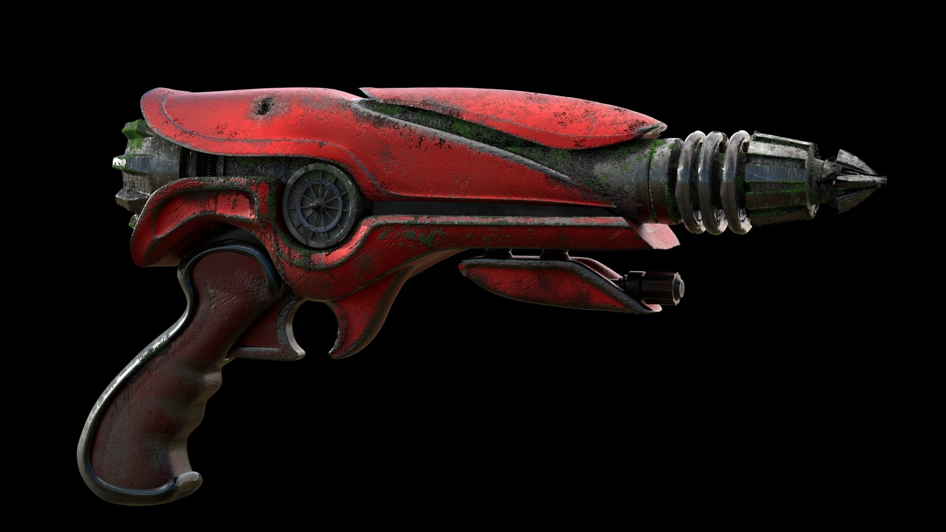 ArtStation - WIP- Raygun work in progress.