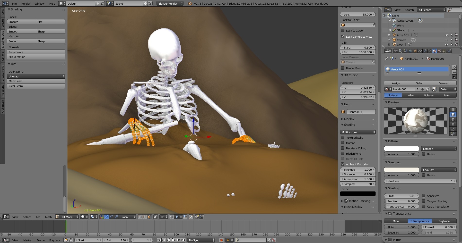 Jonathan Leiter - Scale & Bone - Resting Skeleton TEASER Poster