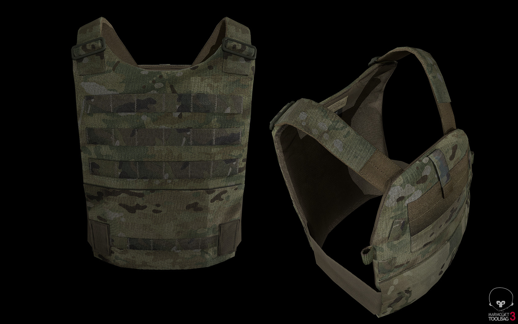 UnderSiege Productionz - LBT-6094 Slick Modular Plate Carrier