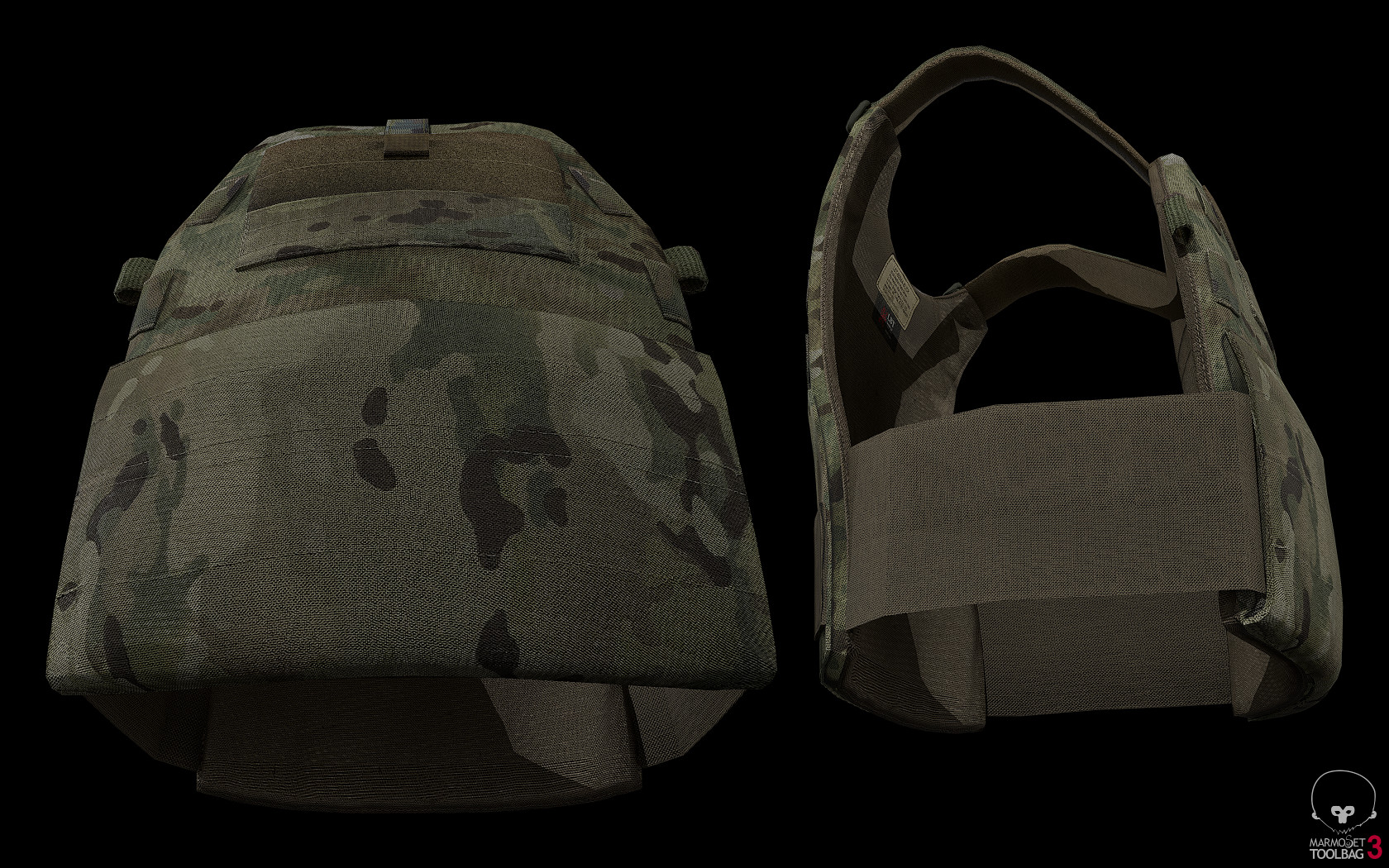 UnderSiege Productionz - LBT-6094 Slick Modular Plate Carrier