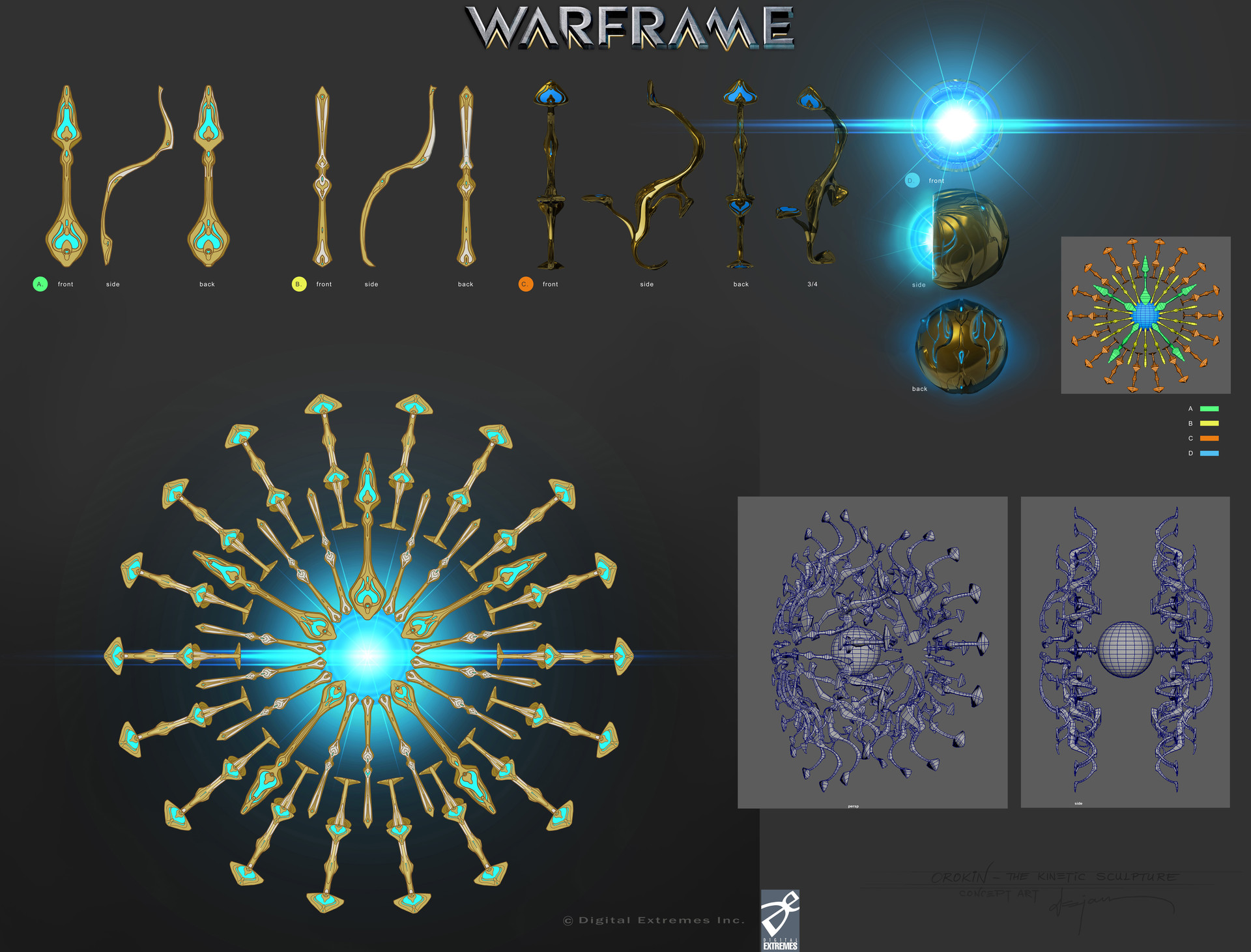 Dejan Ostojic - Warframe Orokin Props