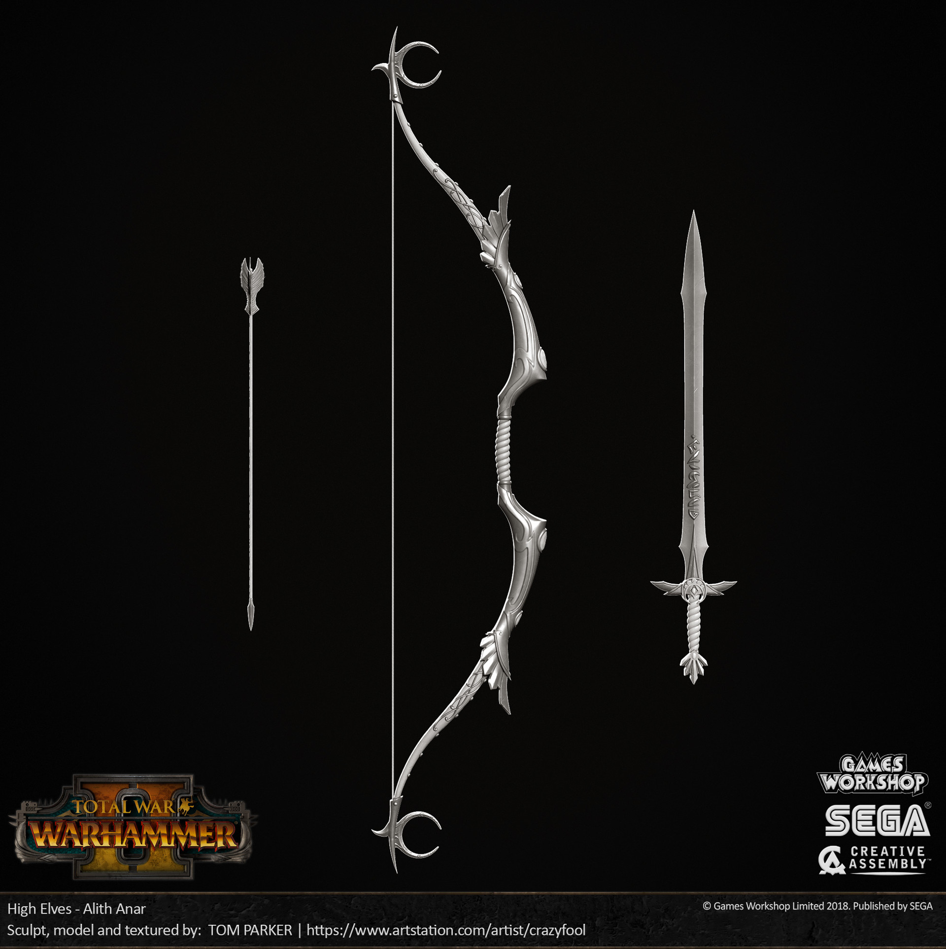 Tom Parker - Total War Warhammer 2 - Alith Anar