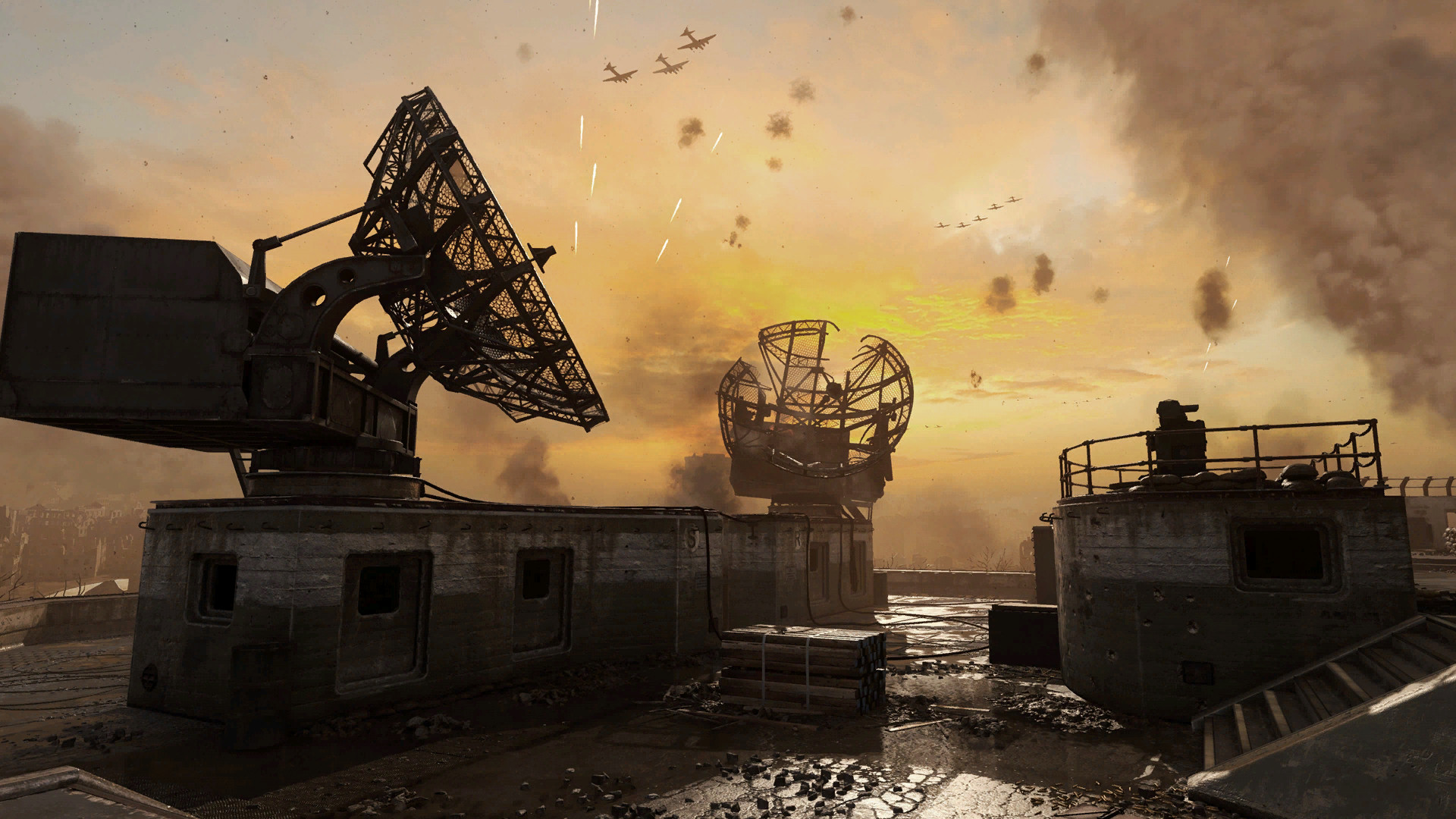 ArtStation - Lighting for Flak Tower, Call of Duty: WW2