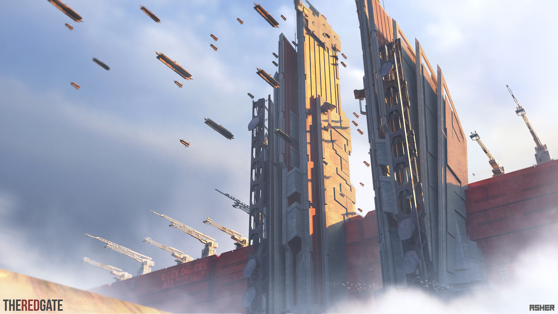 ArtStation - The Red Gate