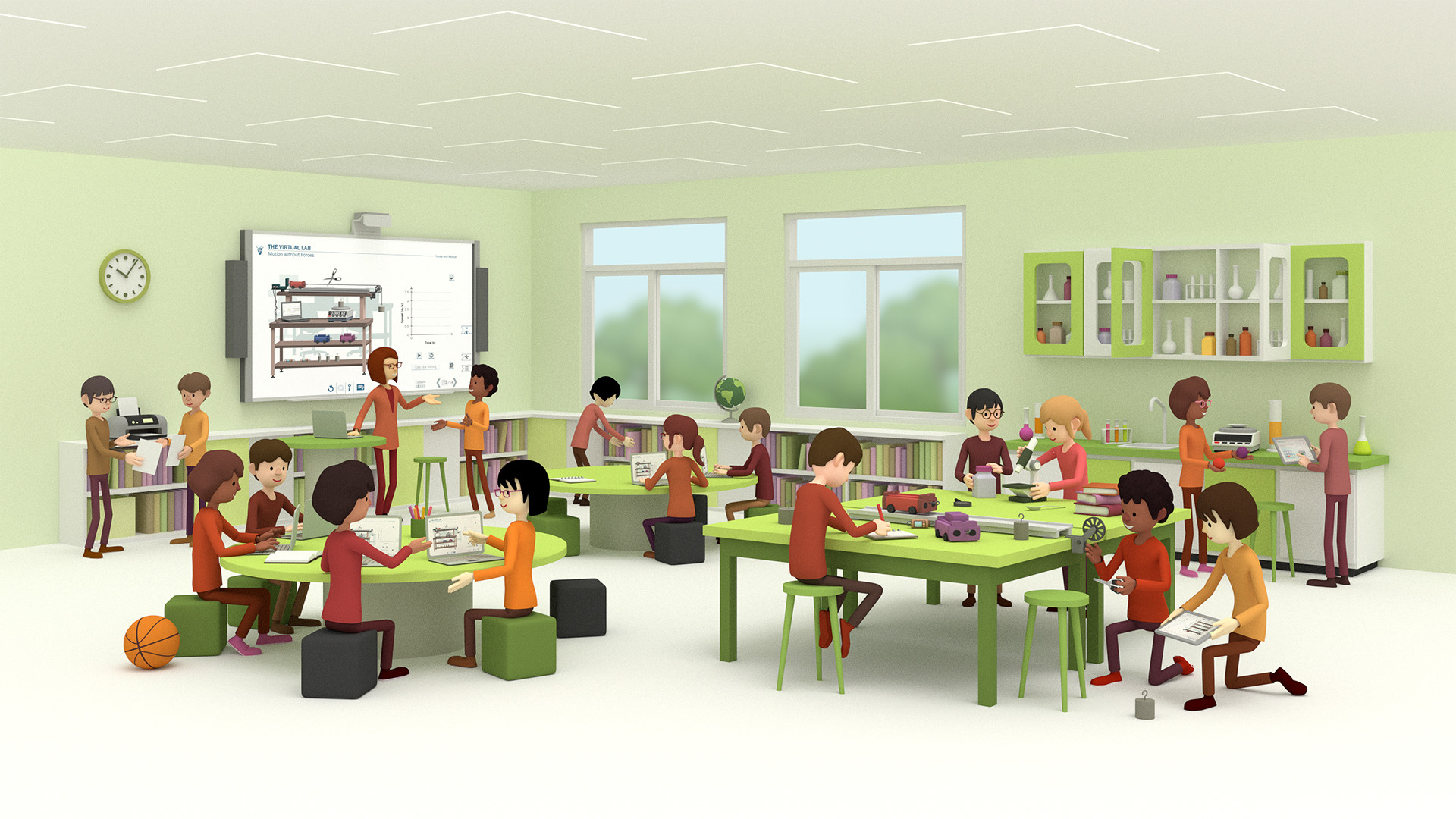 ArtStation - Classroom