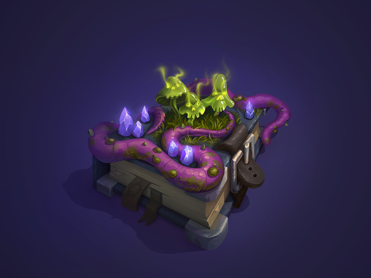 ArtStation - Magic book