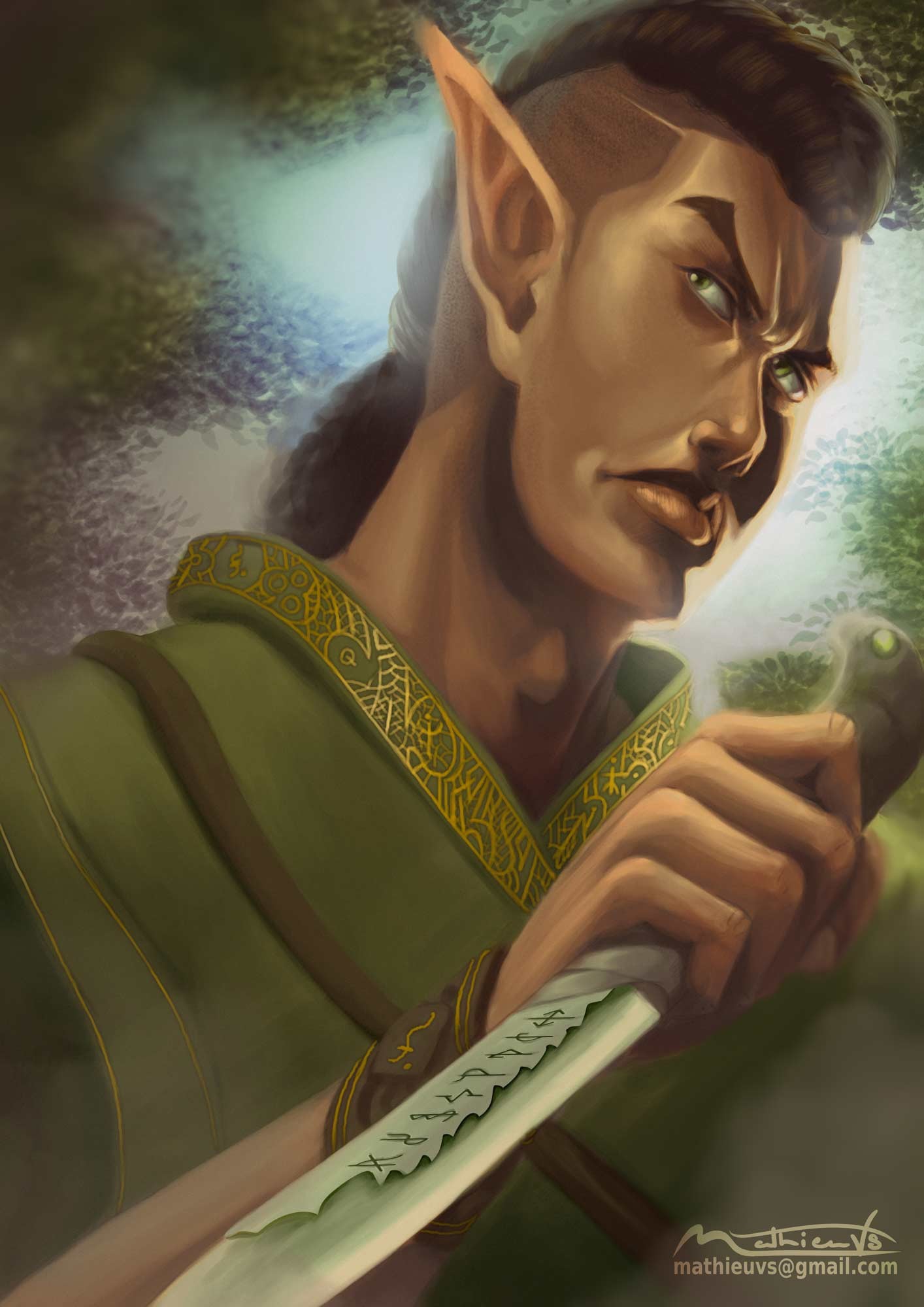 ArtStation - Elven Assassin