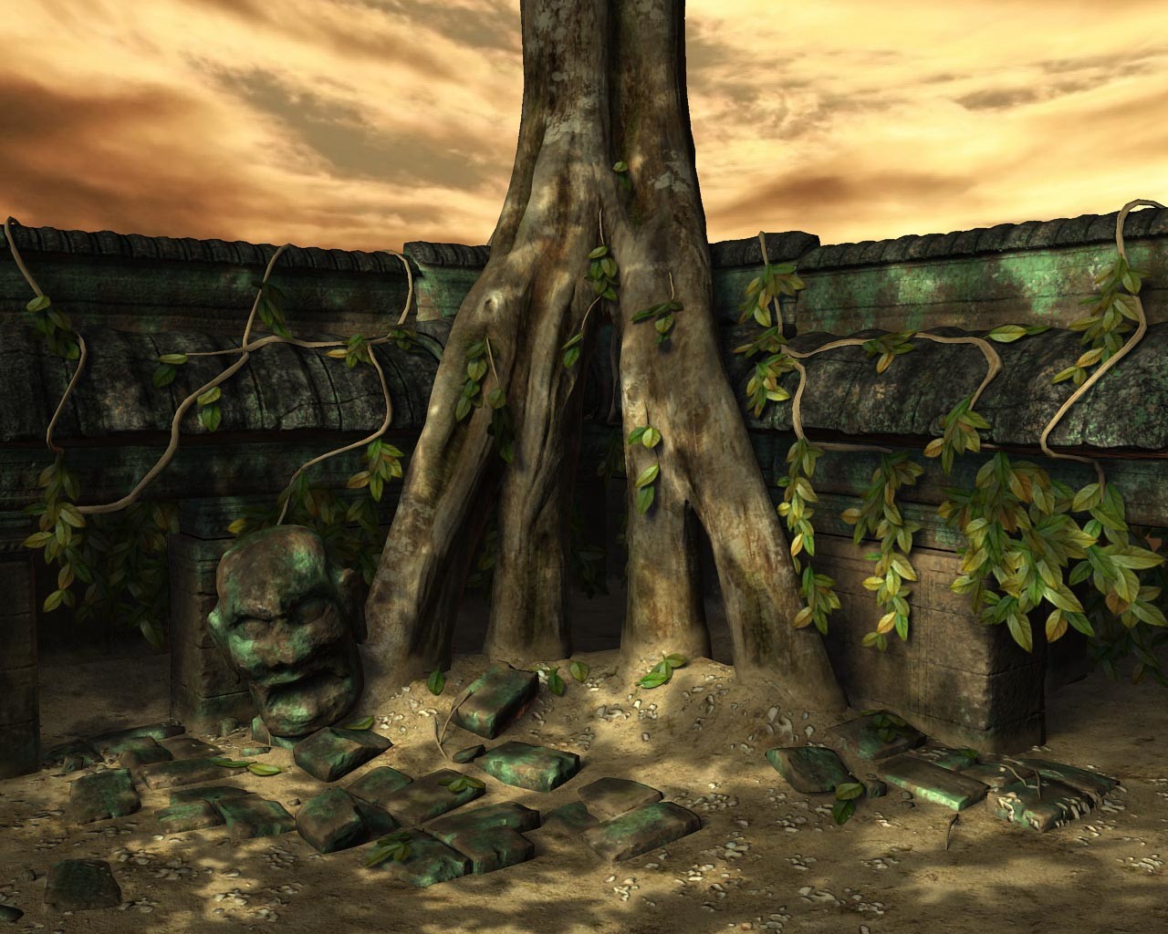 ArtStation - Ancient Ruins Environment