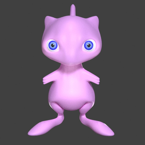 ArtStation - Mew Pokemon