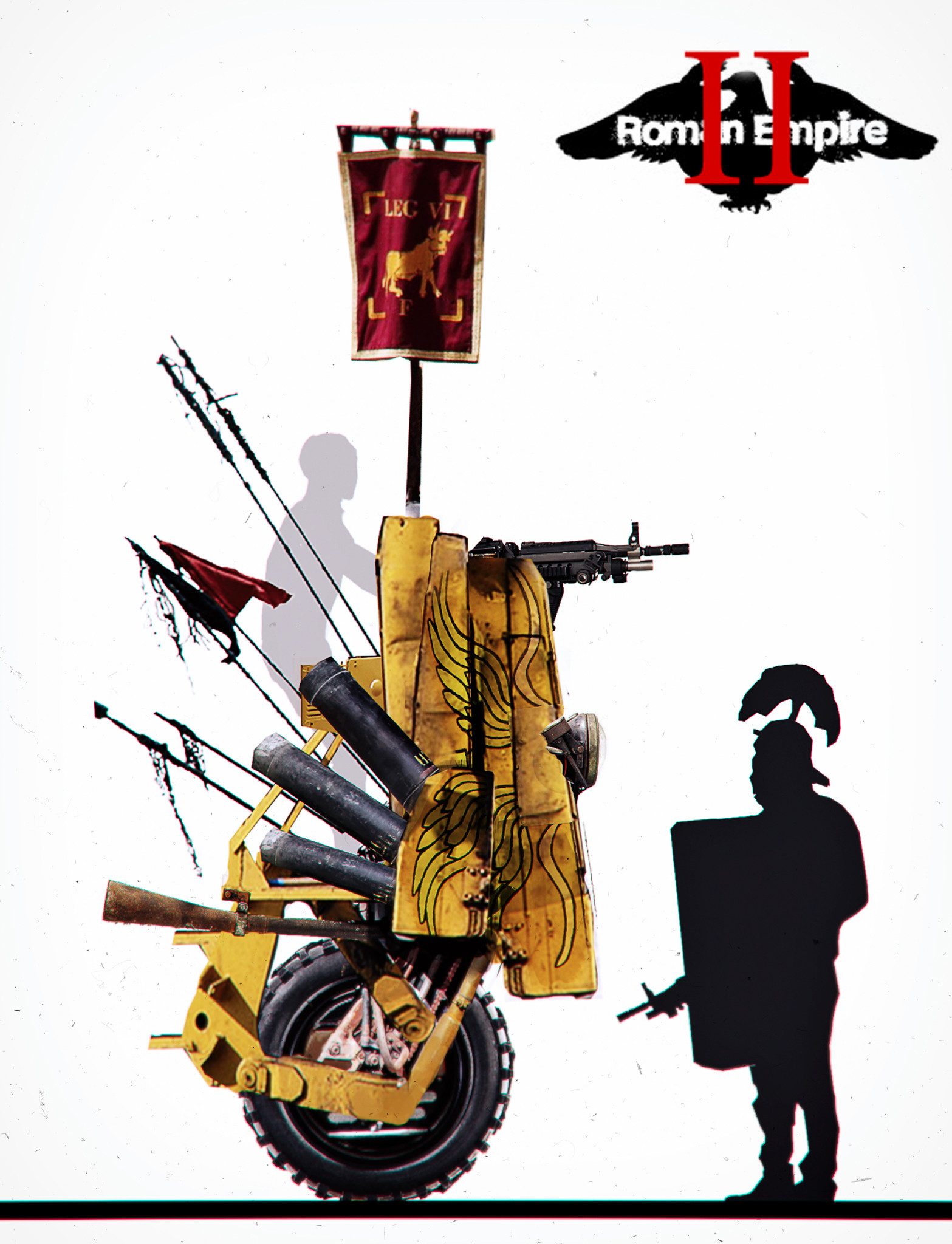 ArtStation - New Roman Empire. Post-apocalypse