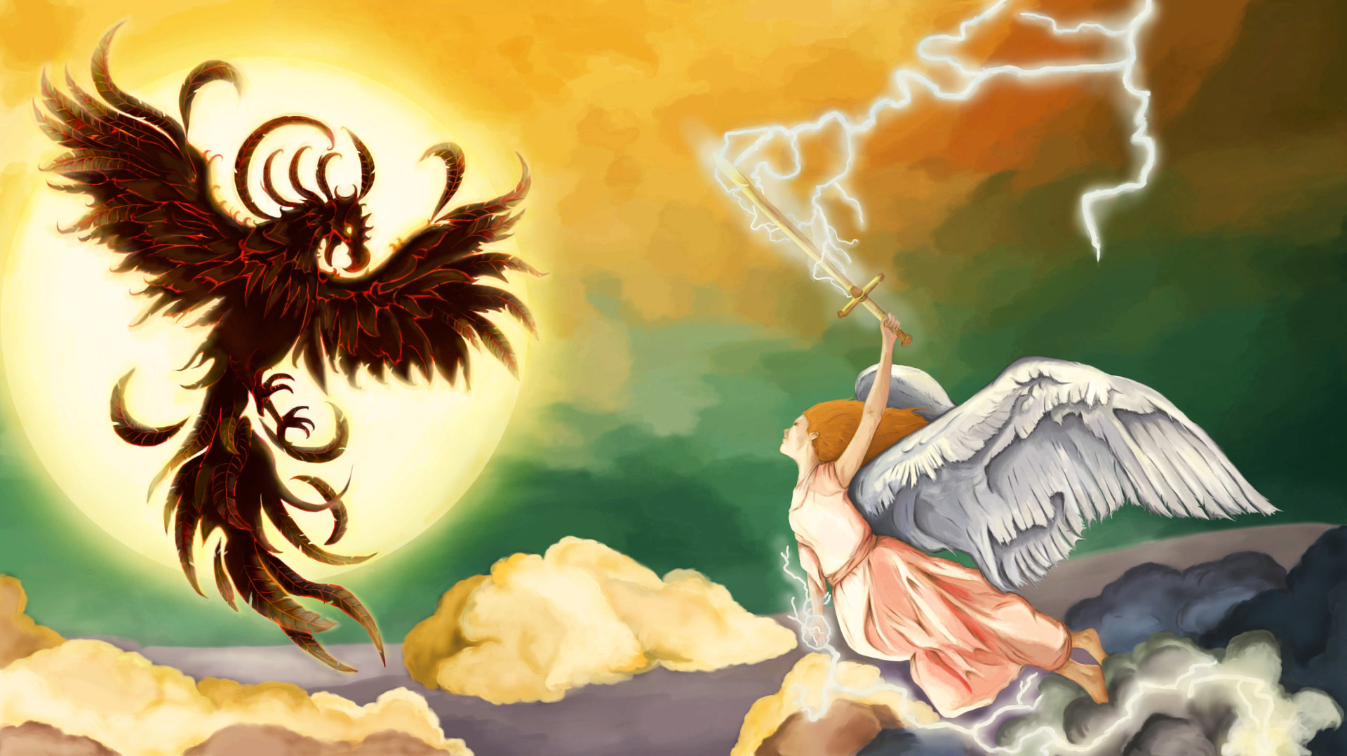 ArtStation - Battle for the sun