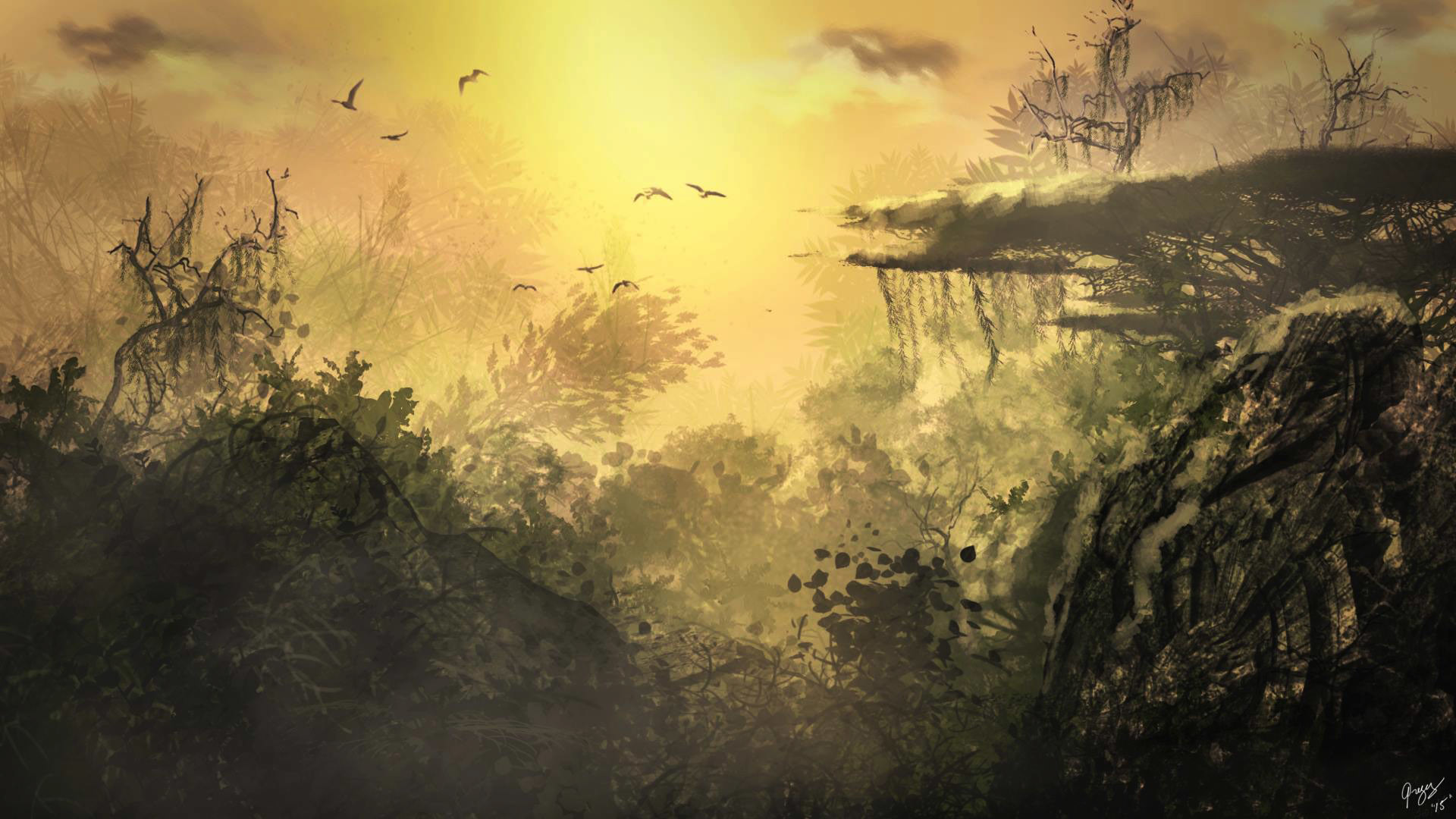 ArtStation - Vegetation Concept