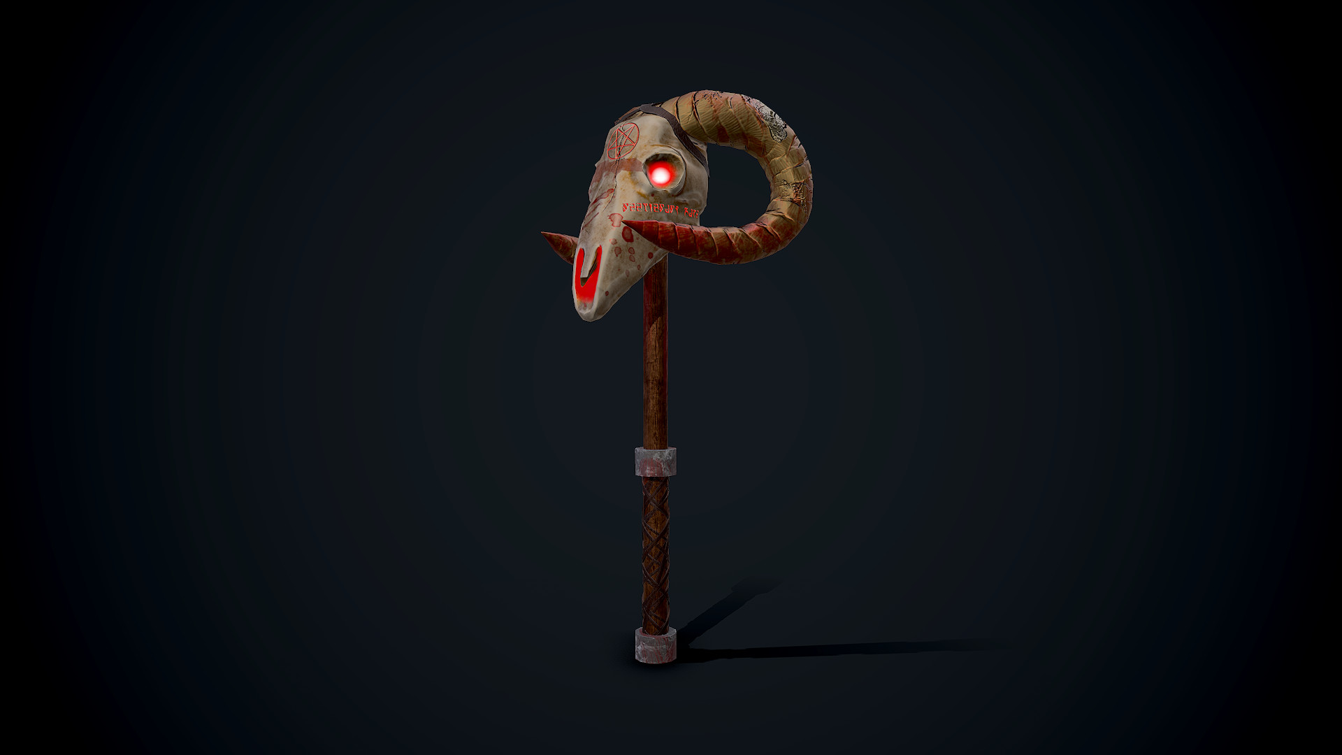 ArtStation - Demonic Mace