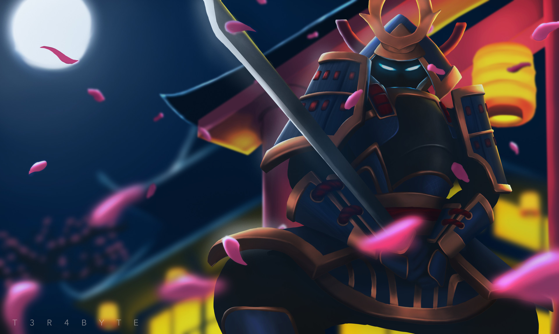 ArtStation - .:Onmiyoji:. SAMURAI X