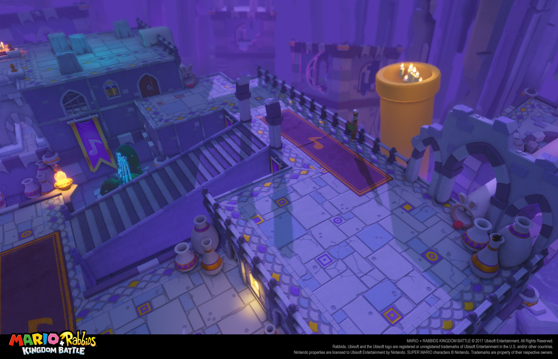 Diego Silva - Spooky Trails World - Mario+Rabbids Kingdom Battle