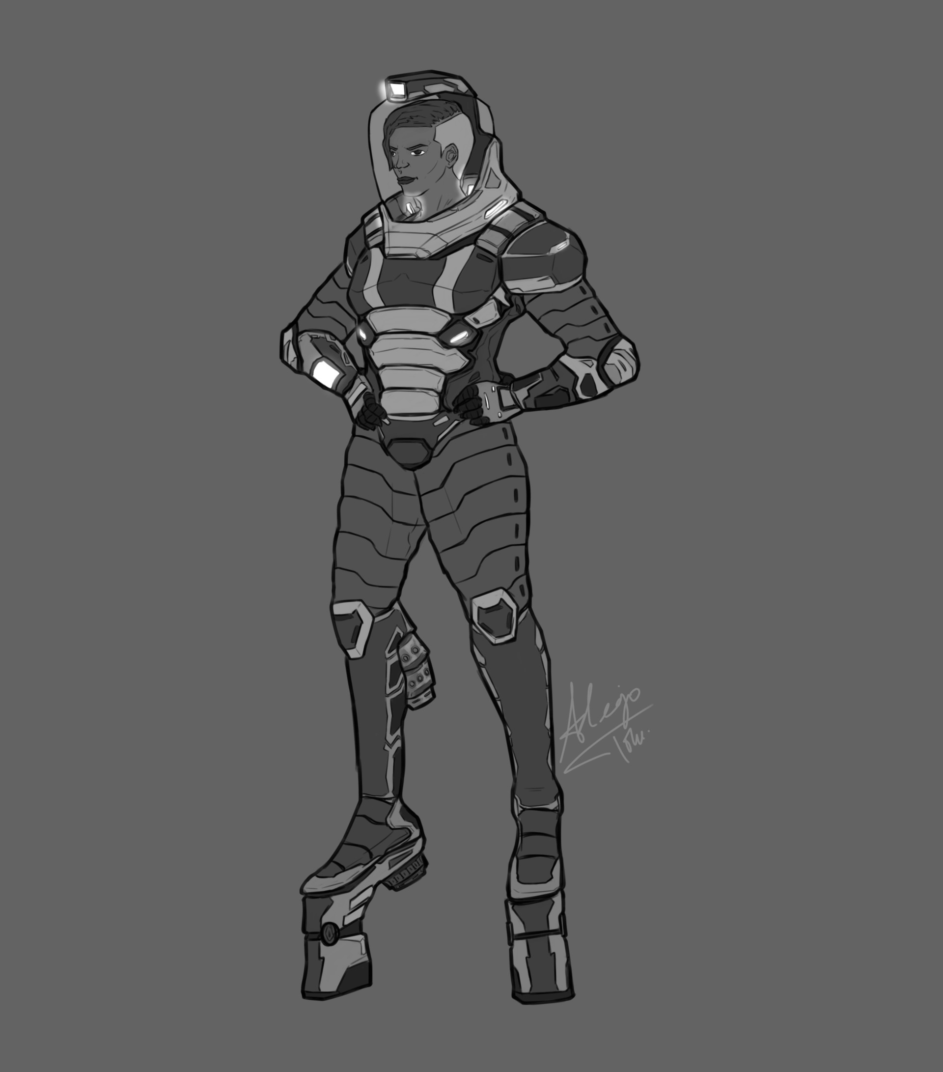 ArtStation - Mech-Suit 5