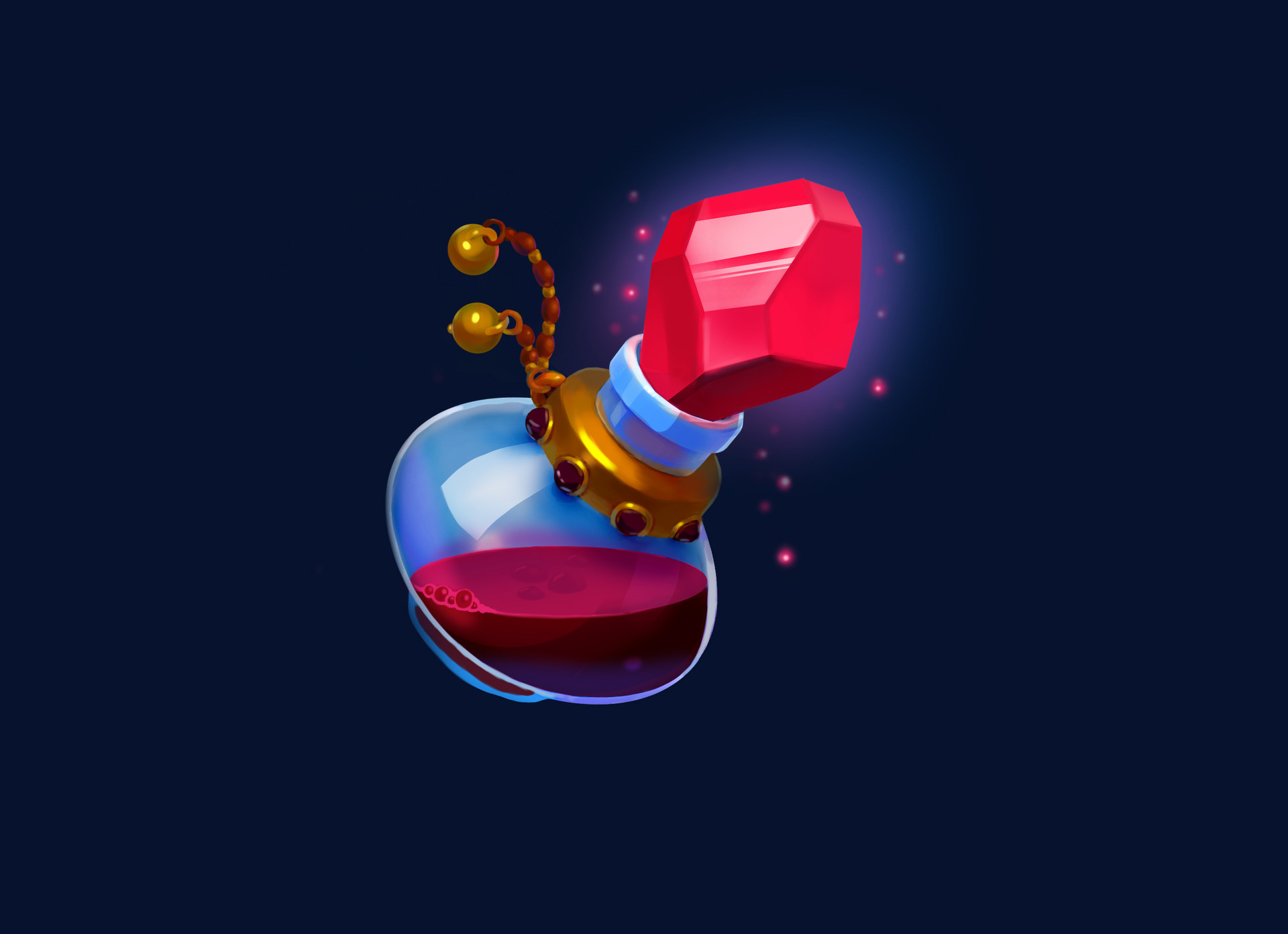 ArtStation - Magic bottle